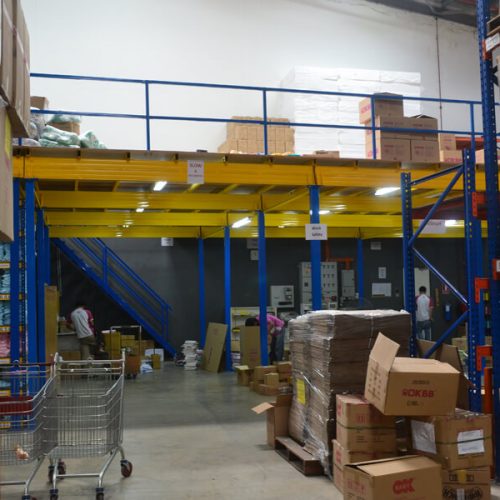 Mezzanine Floor Platform in Malaysia | Mr Space Storage System