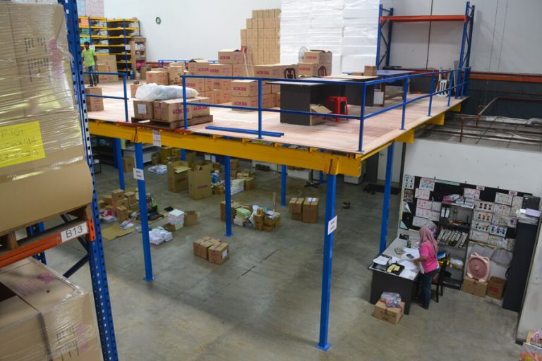 Mezzanine Floor Malaysia | Heavy Duty Mezzanine Platform - Mr Space ...