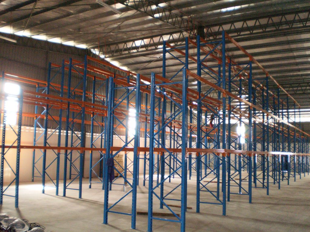3300 Series Heavy Duty Twin Pallet Rack - Mr Space Storage System